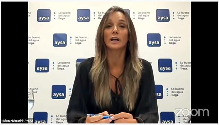 La presidenta de AySA recuerda que el agua es un “recurso estratégico ...